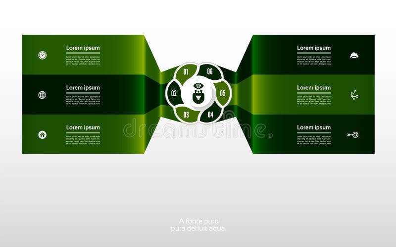 Vector Progress Background. Template for Diagram, Graph, Presentation ...