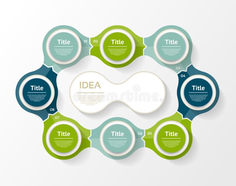 Vector Progress Background. Template for Diagram, Graph, Presentation ...