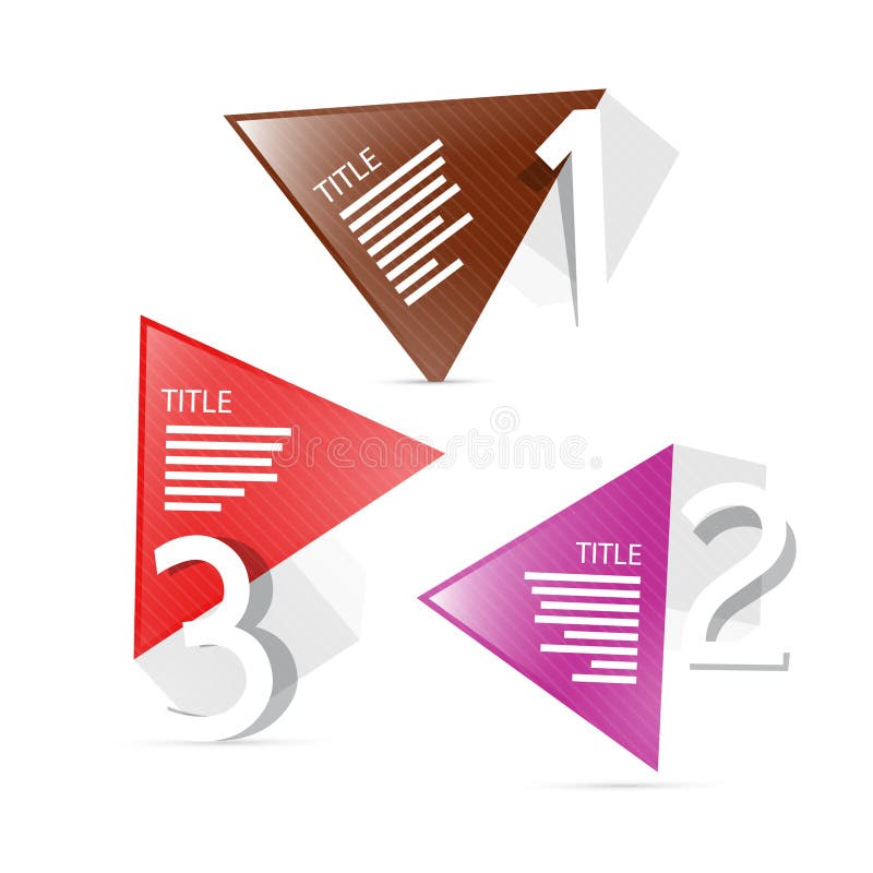 Vector Progress Steps for Tutorial, Infographics Stock Vector ...