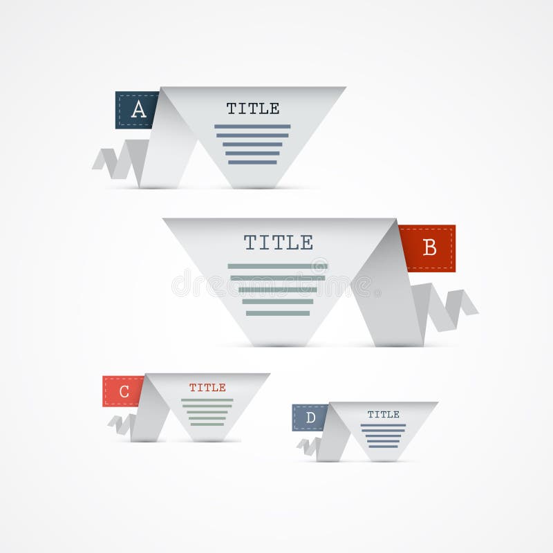 Vector Progress Steps for Tutorial, Infographics Stock Vector ...