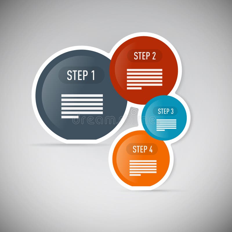Vector Steps Tutorial Infographics Stock Illustrations – 586 Vector ...