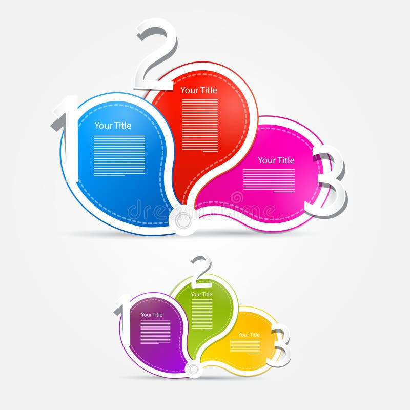 Vector Progress Steps for Tutorial, Infographics Stock Vector ...