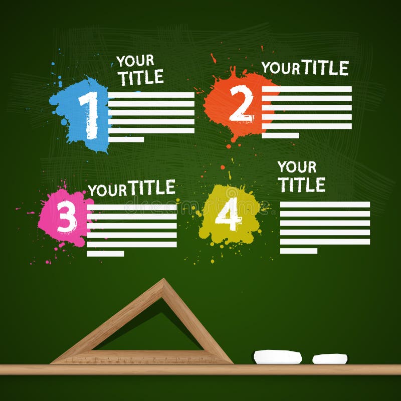 Vector Progress Steps for Tutorial, Infographics Stock Vector ...