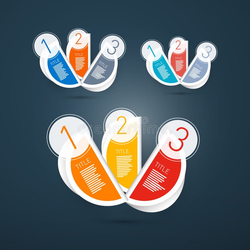 Progress Steps for Tutorial, Infographics Stock Vector - Illustration ...