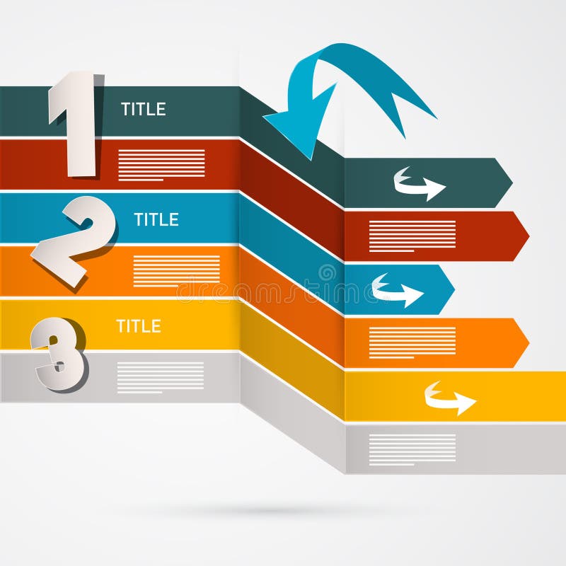 Vector Progress Steps for Tutorial, Infographics Stock Vector ...