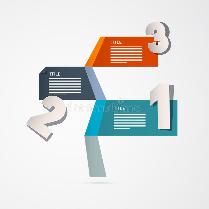 Vector Progress Steps for Tutorial, Infographics Stock Vector ...