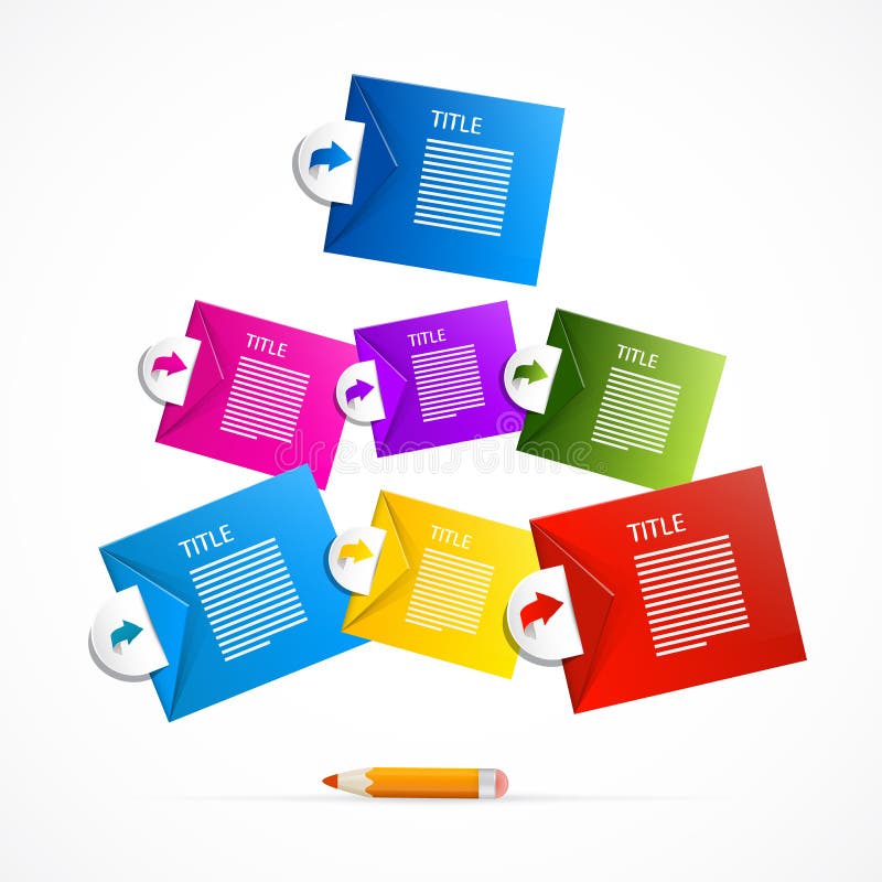 Vector Progress Steps for Tutorial, Infographics Stock Vector ...