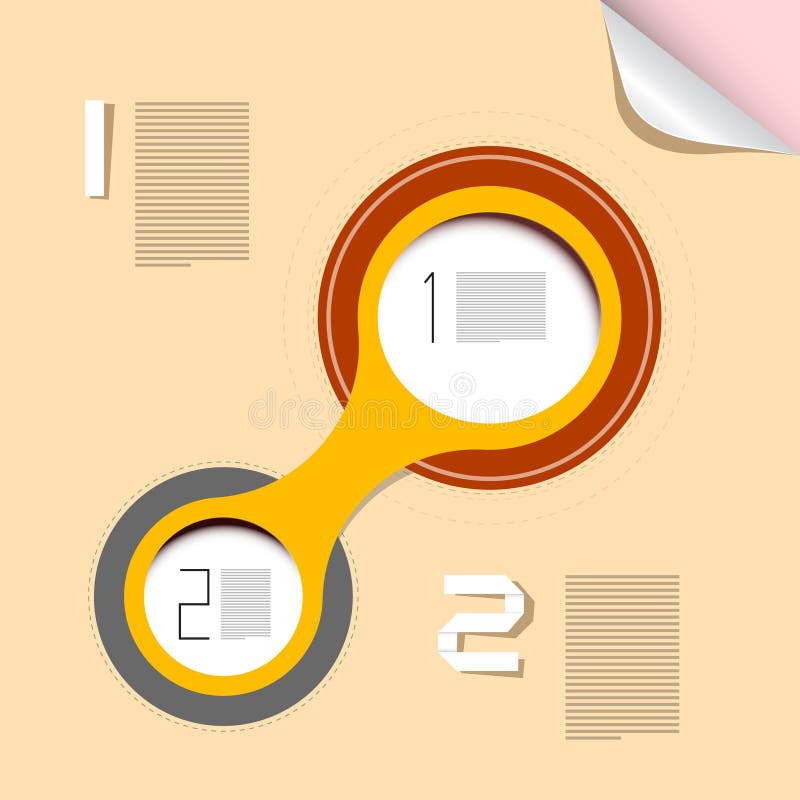 Vector Progress Steps for Tutorial Stock Vector - Illustration of ...