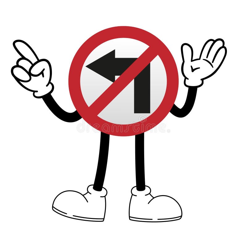 Cartoon Hand Left Turn Stock Illustrations – 420 Cartoon Hand Left Turn ...