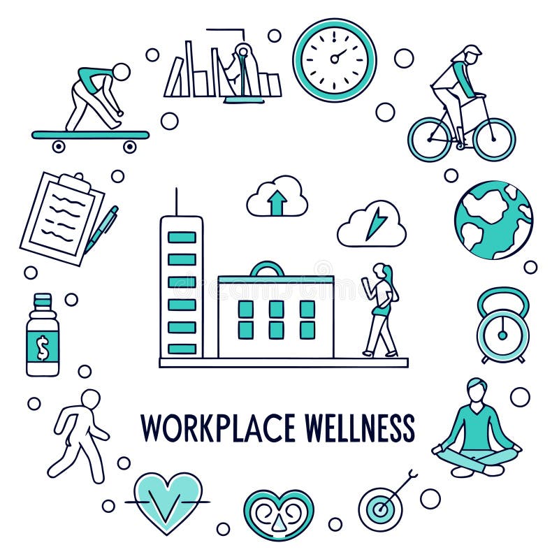 Vector of Promoting a Healthy and Balanced Work Environment for ...