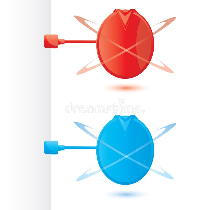 Vector attachable arrows stock illustration. Illustration of pointer ...