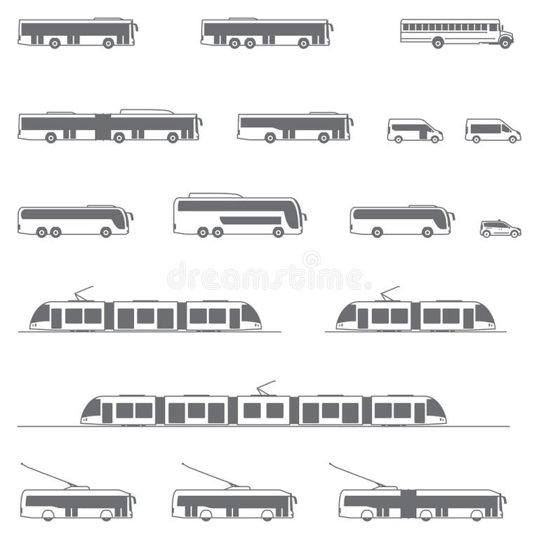 Public Transport Intercity Stock Illustrations – 5,496 Public Transport ...