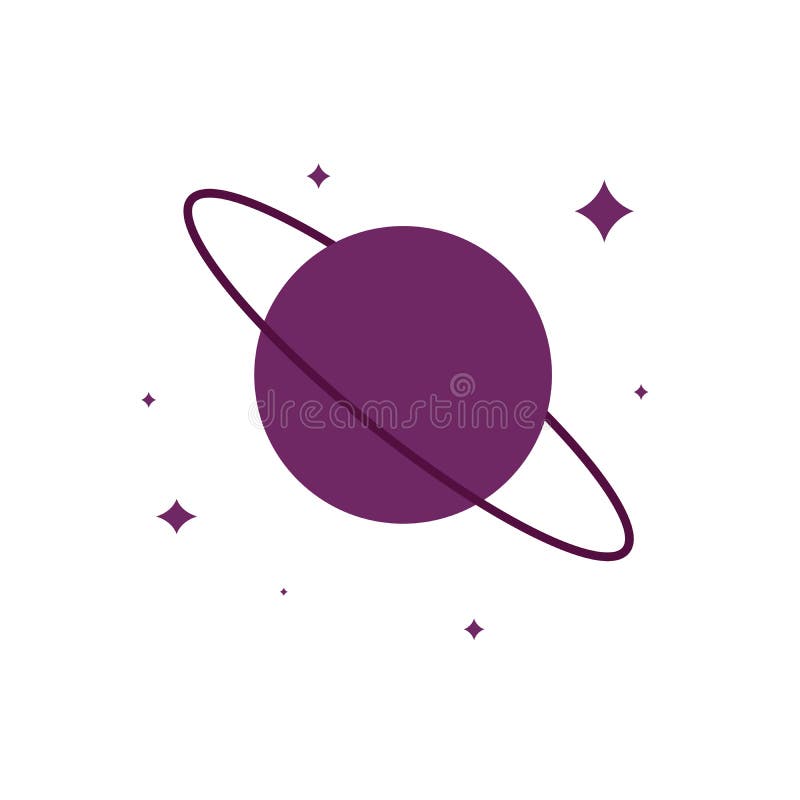 Purple Planet Clipart For Kids