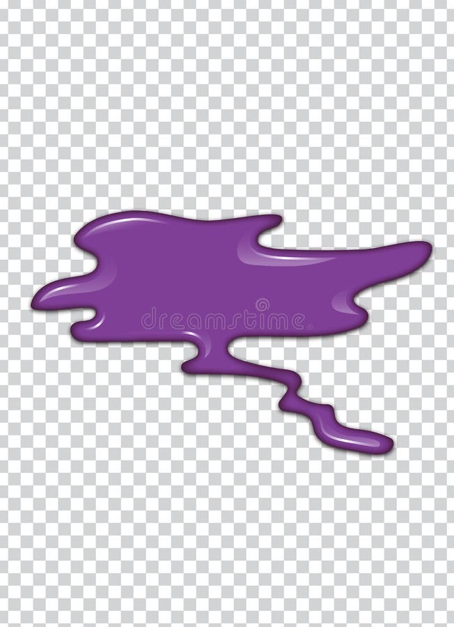 Vector Purple Splash with Transparency Background. Stock Vector ...