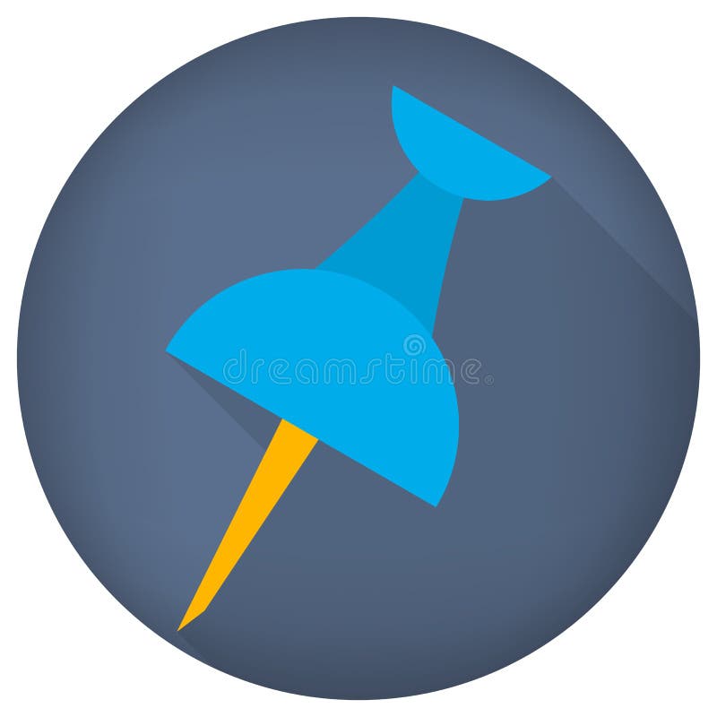 Vector push pin collection stock vector. Illustration of bulletin ...