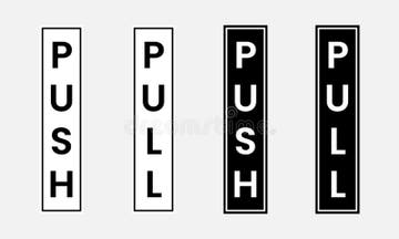 Push Pull Icon Stock Illustrations – 1,506 Push Pull Icon Stock ...