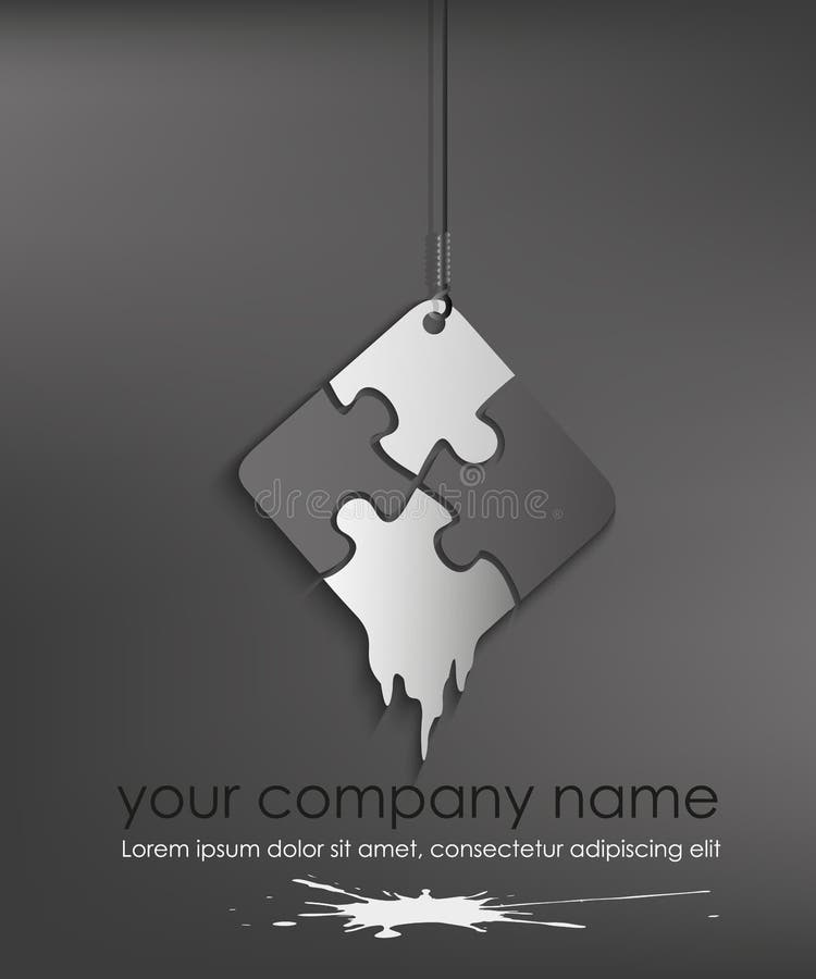 Vector Puzzle Web Icon Design Element Stock Vector - Illustration of ...