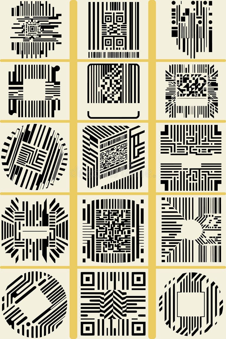 Barcode Stamps Stock Illustrations – 45 Barcode Stamps Stock ...