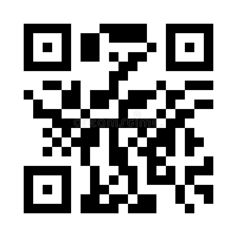 Vector QR code stock vector. Illustration of digital - 255523219