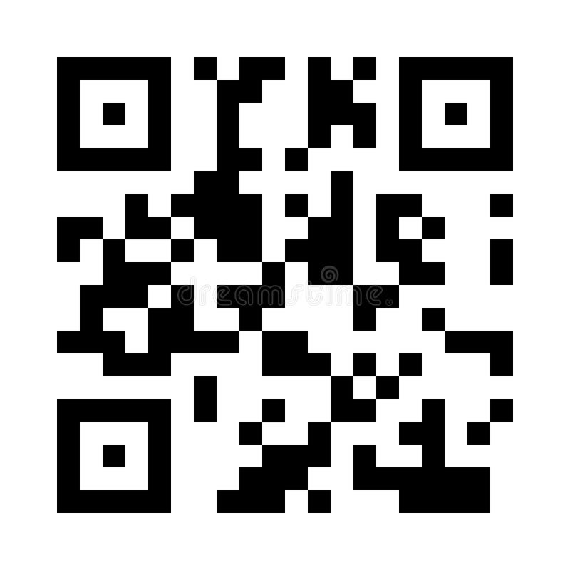 Vector QR code stock illustration. Illustration of white - 257248813