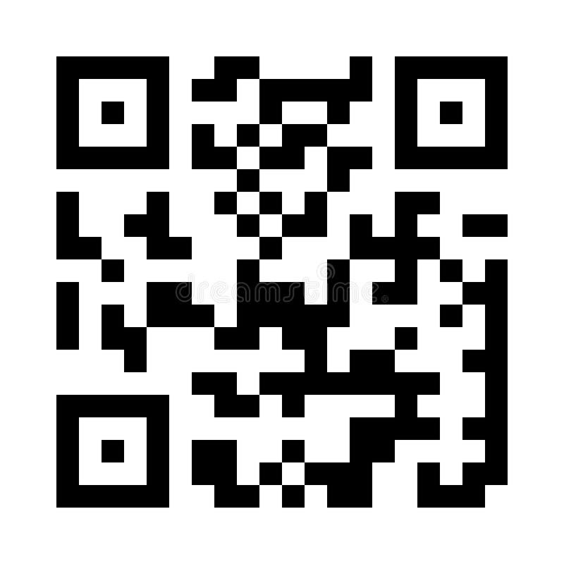 Vector QR code stock vector. Illustration of white, button - 257682939