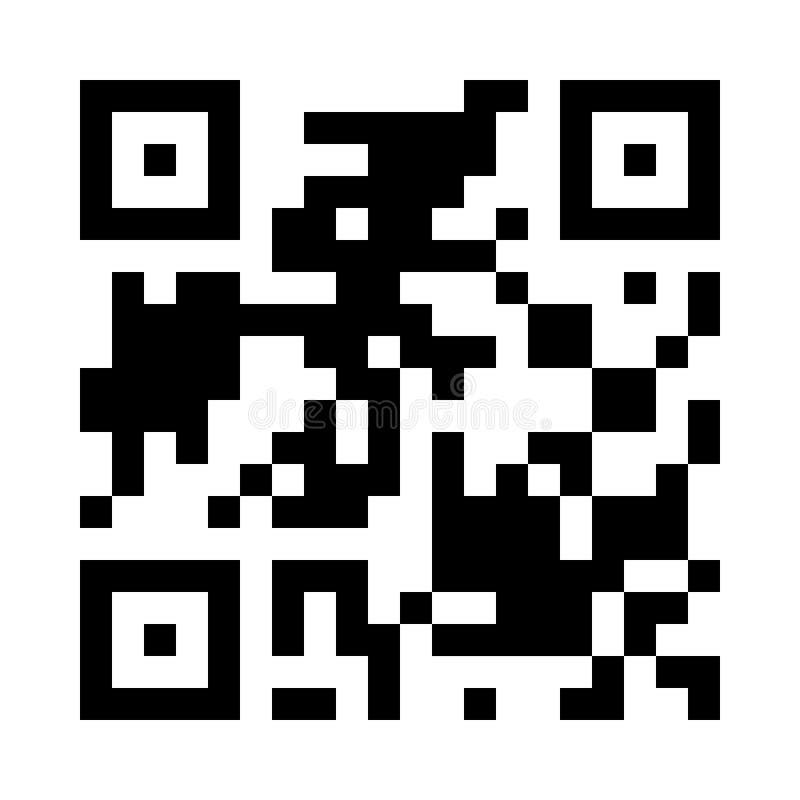 Vector QR code stock vector. Illustration of qrcode - 252330876