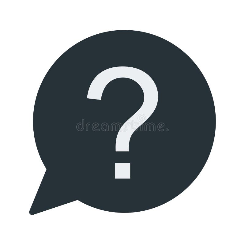 Vector Question Icon for Personal and Commercial Use. Stock ...