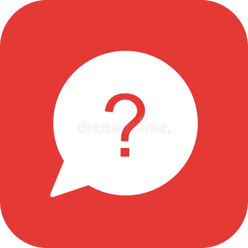 Vector Question Icon for Personal and Commercial Use. Stock ...