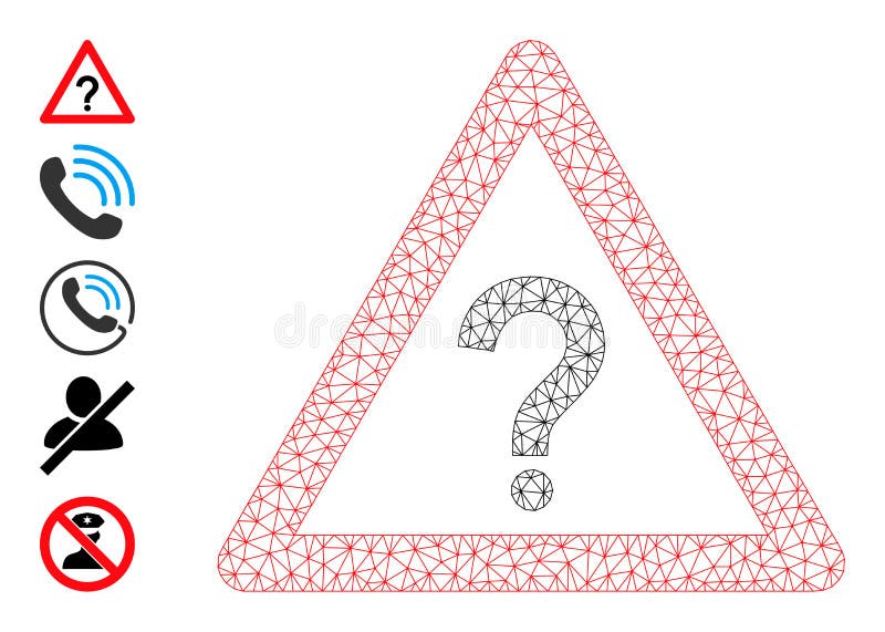 Network, and question mark stock illustration. Illustration of ideas ...
