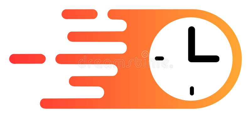 Vector Quick Time Flat Icon Illustration Stock Vector - Illustration of ...