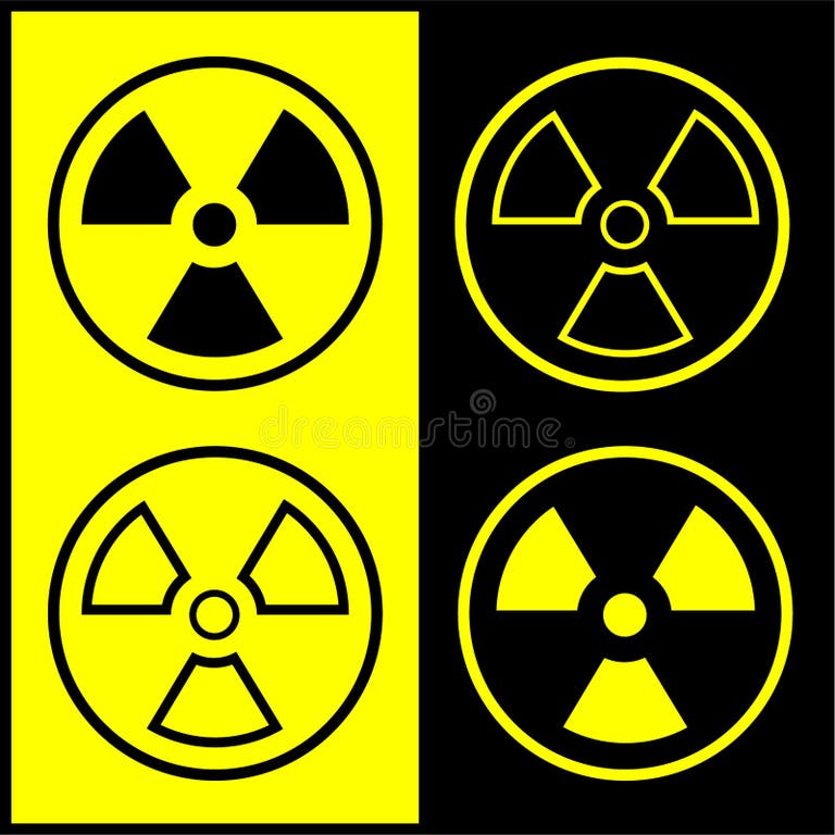 Single Radioactive Symbol Stock Illustrations – 438 Single Radioactive ...