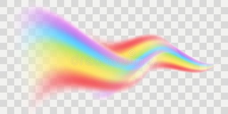 Rainbow Element Vector White Background. Bright Stock Vector ...