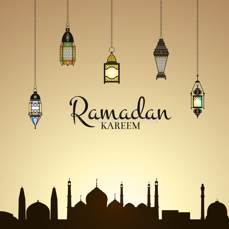 Ramadan graphic design stock vector. Illustration of advertising - 88498358
