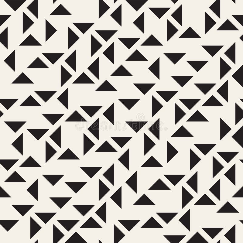 Vector Random Shapes Seamless Pattern. Modern Stylish Irregular Texture ...