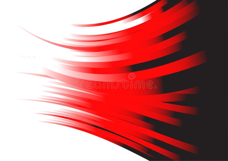 Vector : Rayas Rojas Abstractas Sobre Fondo Blanco Ilustración del ...