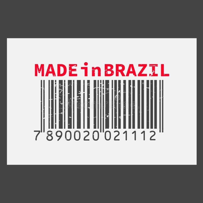 Made in Brazil stock illustration. Illustration of symbol - 269758257