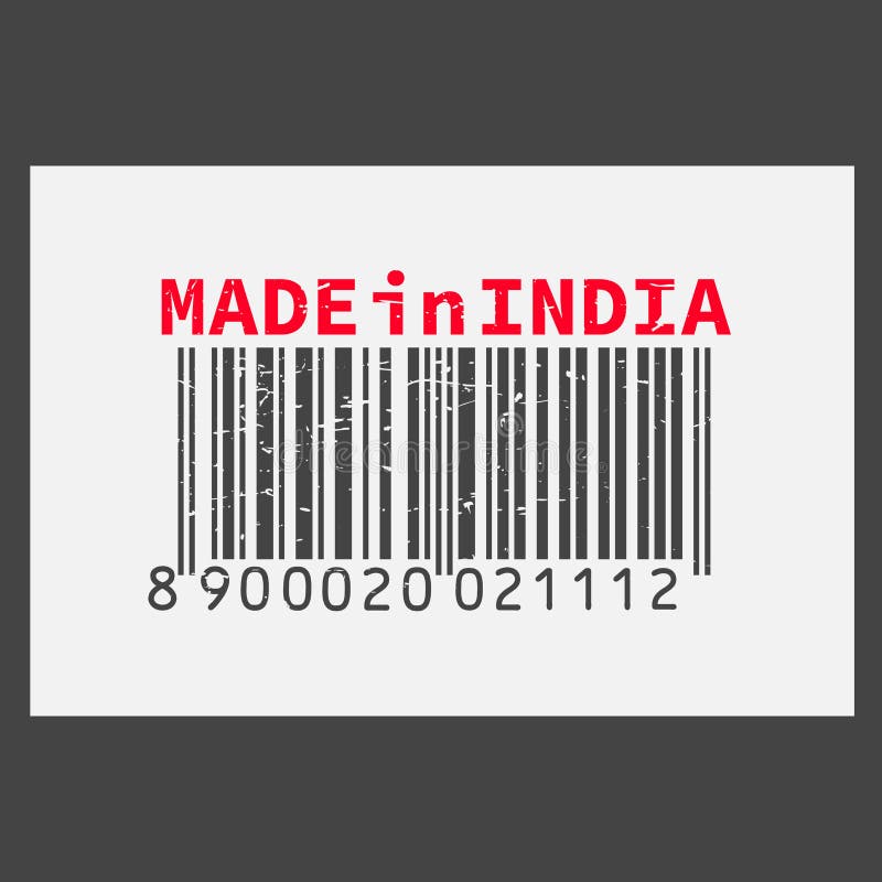 India Barcode Stock Illustrations – 32 India Barcode Stock ...