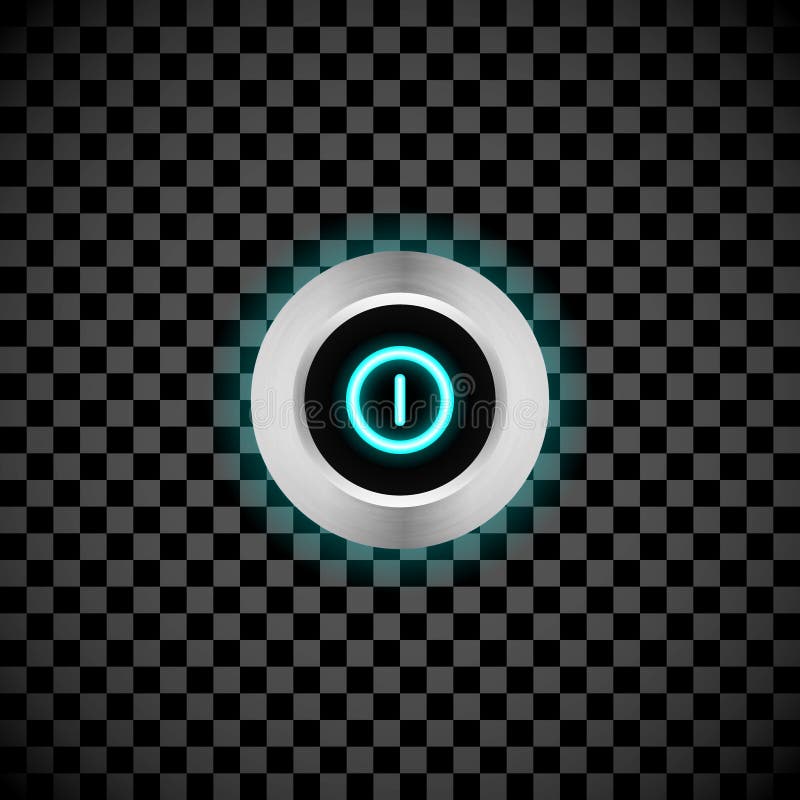 Vector realistic button stock vector. Illustration of button - 74978986