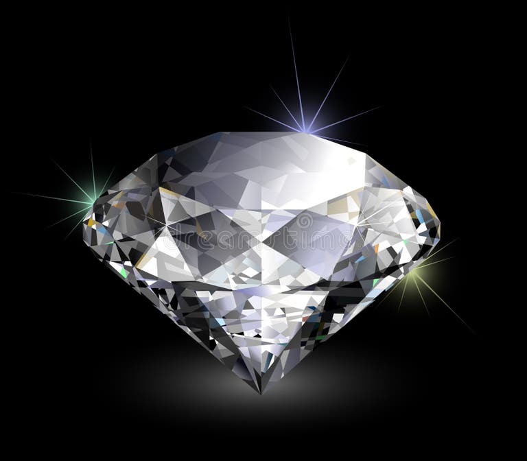 Realistic Diamond Collection Stock Illustrations – 2,597 Realistic ...