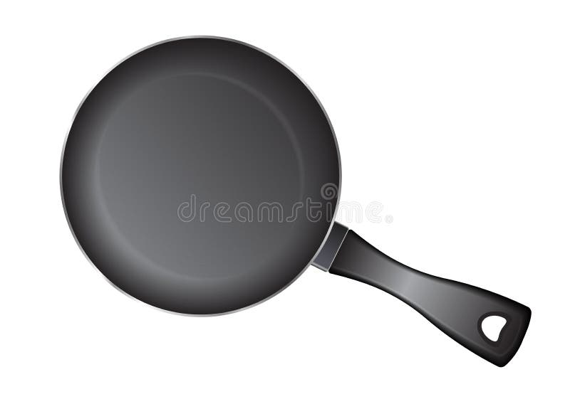 Frying Pan Cooking Top View Stock Illustrations – 841 Frying Pan ...