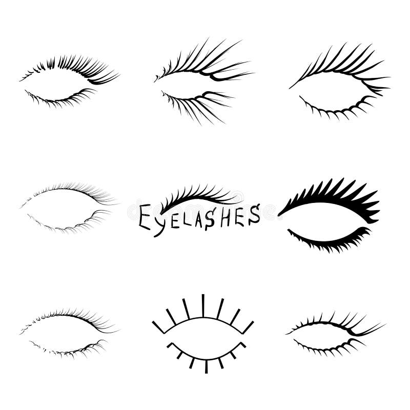 How To Draw Realistic Eyelashes Step By Step