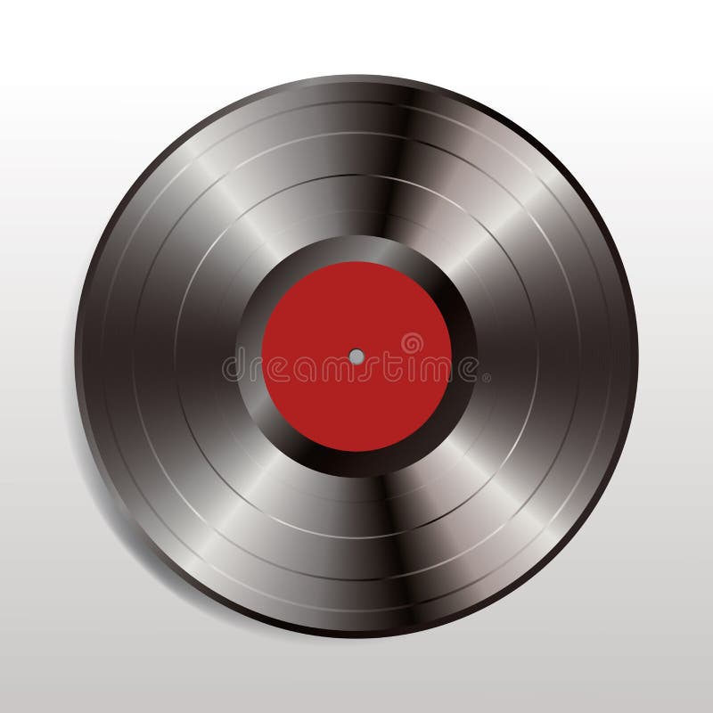 Retro LP disk stock vector. Illustration of analogue - 134504499