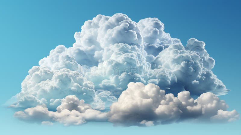 Vector Realistic Isolated Cloud Background Stock Illustration ...
