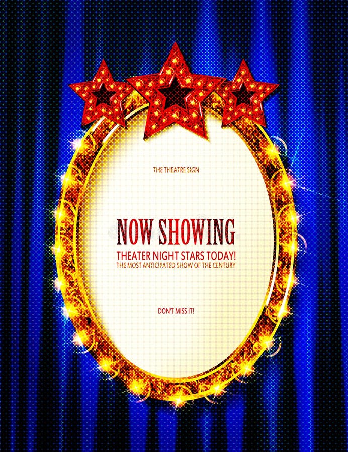 Vector Realistic Isolated Rel Lightbox Marquee Stock Vector ...