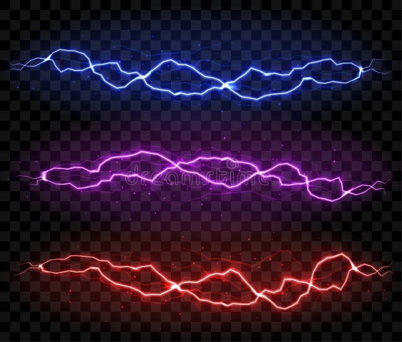 Black Lightning Bolt Vector