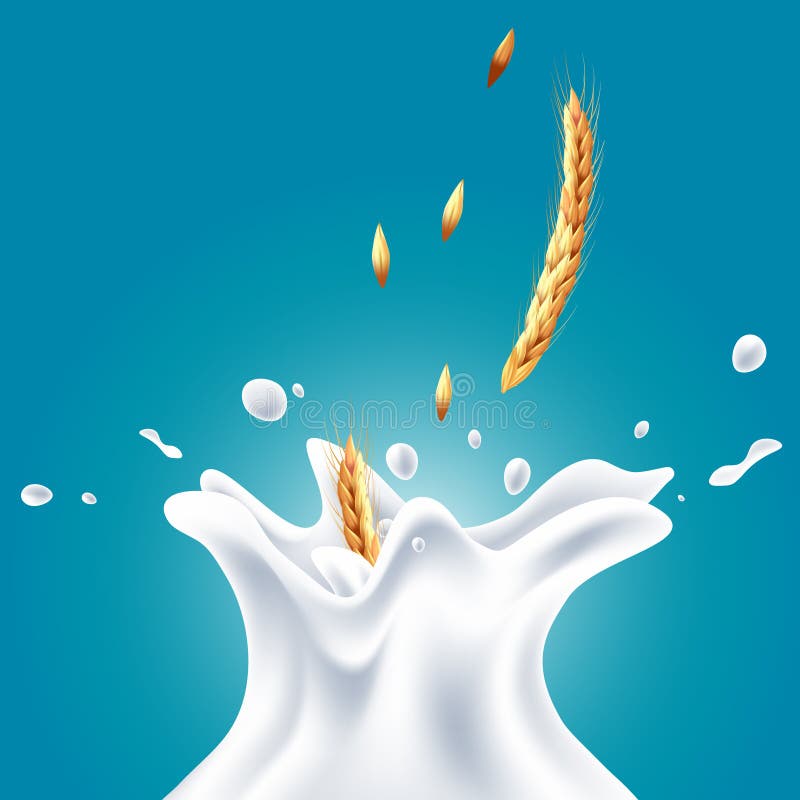 Splash Oat Milk Stock Illustrations – 1,012 Splash Oat Milk Stock ...