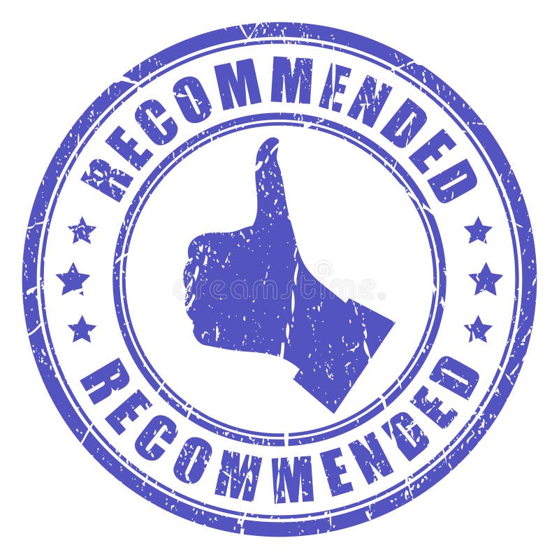 Recommended stock vector. Illustration of recommend, graphic - 30793367