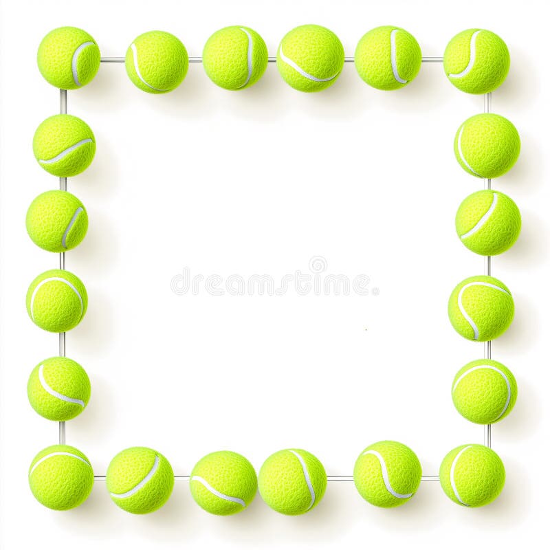 Tennis Balls Frame Stock Illustrations – 227 Tennis Balls Frame Stock ...