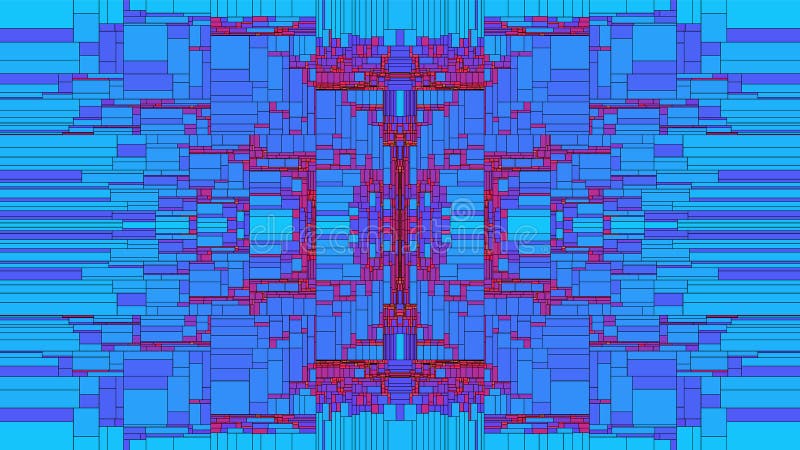 Vector Rectangle Shapes Structure Background. Illustration of Abstract ...