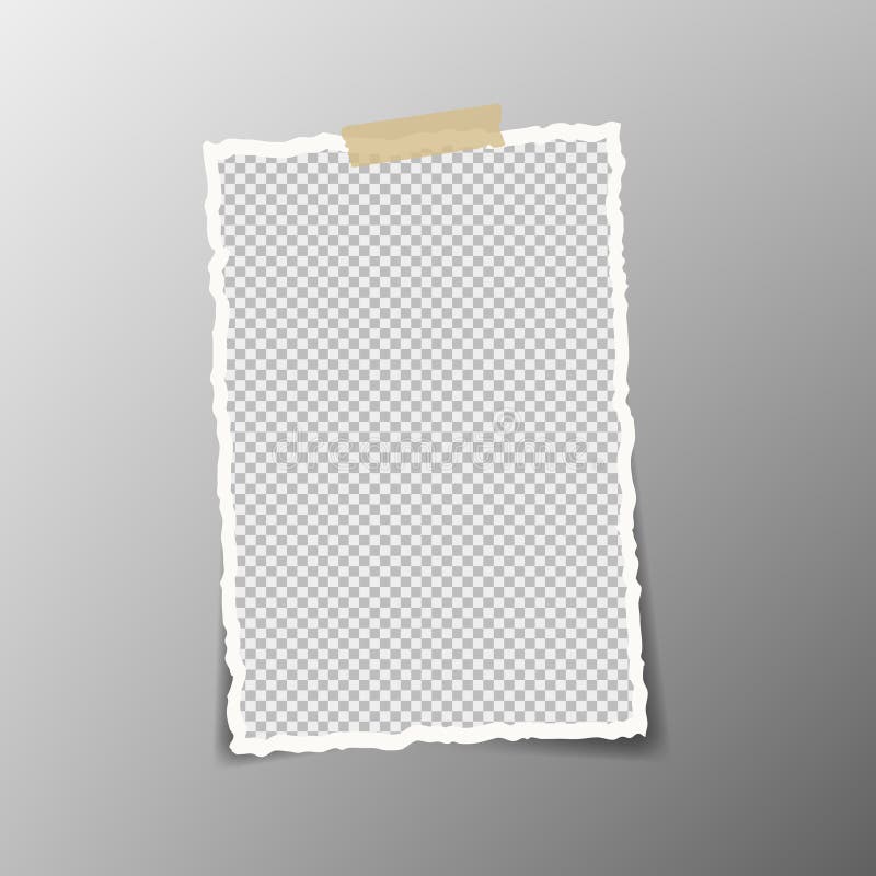 Square Ripped Paper Transparent Background Stock Illustrations – 236 ...